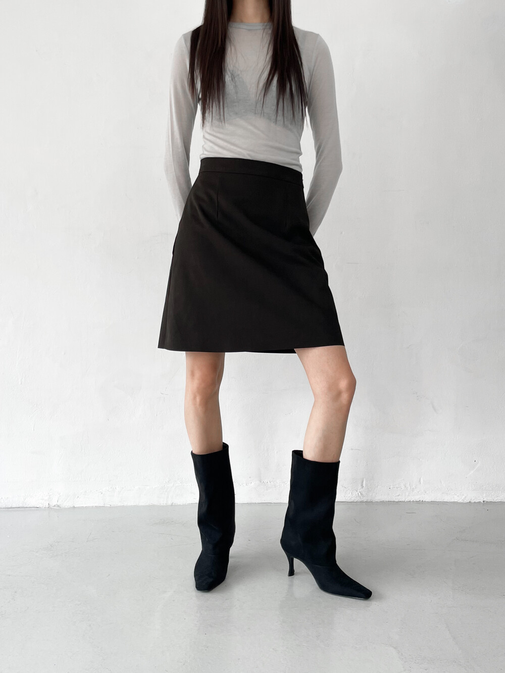 BELL MESH TOP (3COLOR)