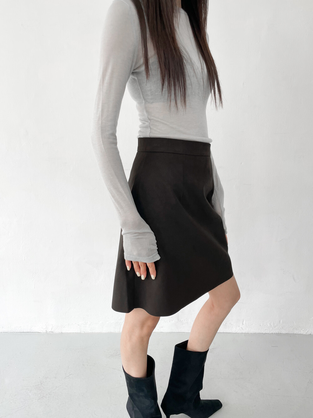 BELL MESH TOP (3COLOR)