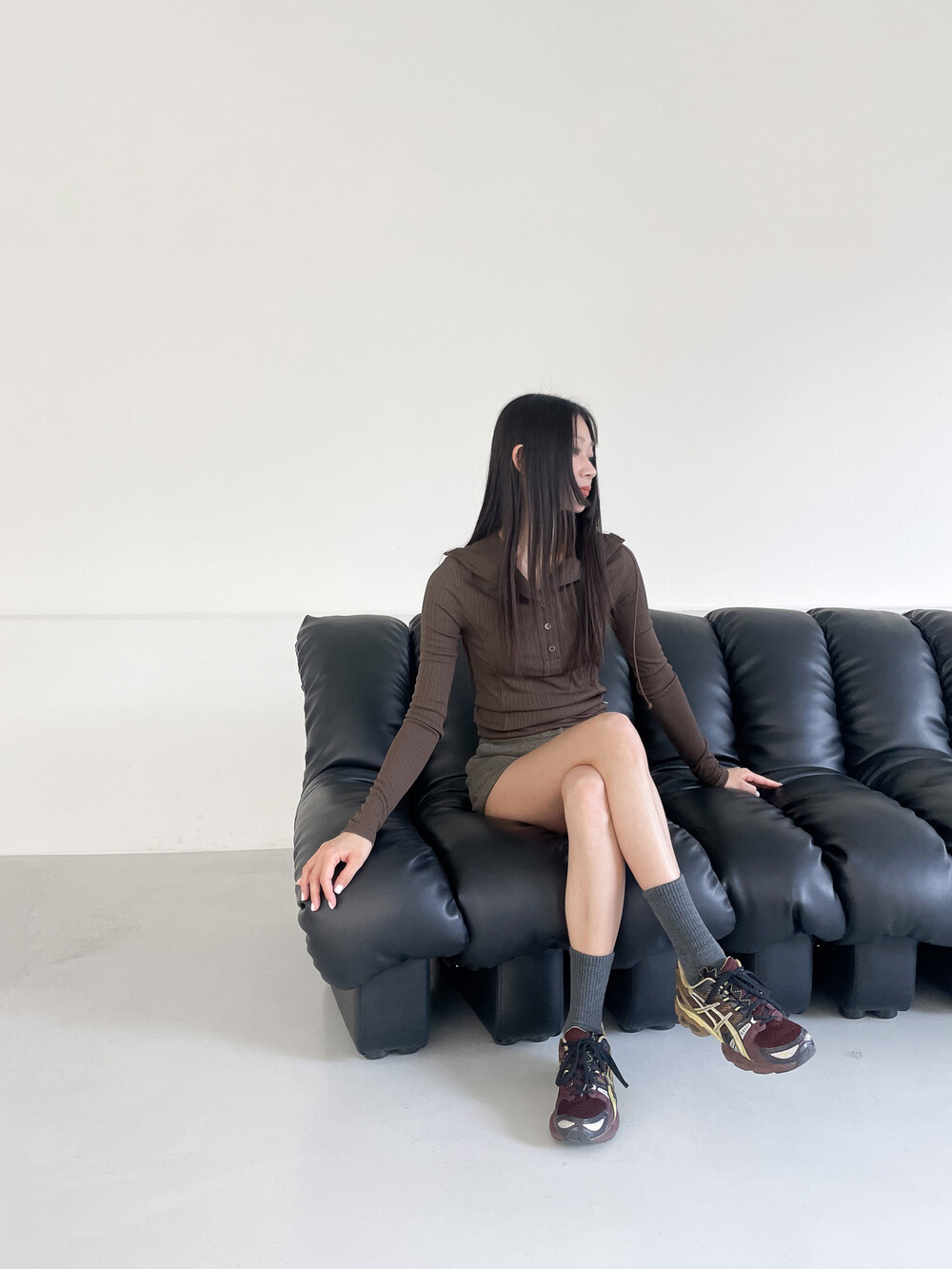 *재진행 HIGH-NECK STRING TOP (4COLOR)