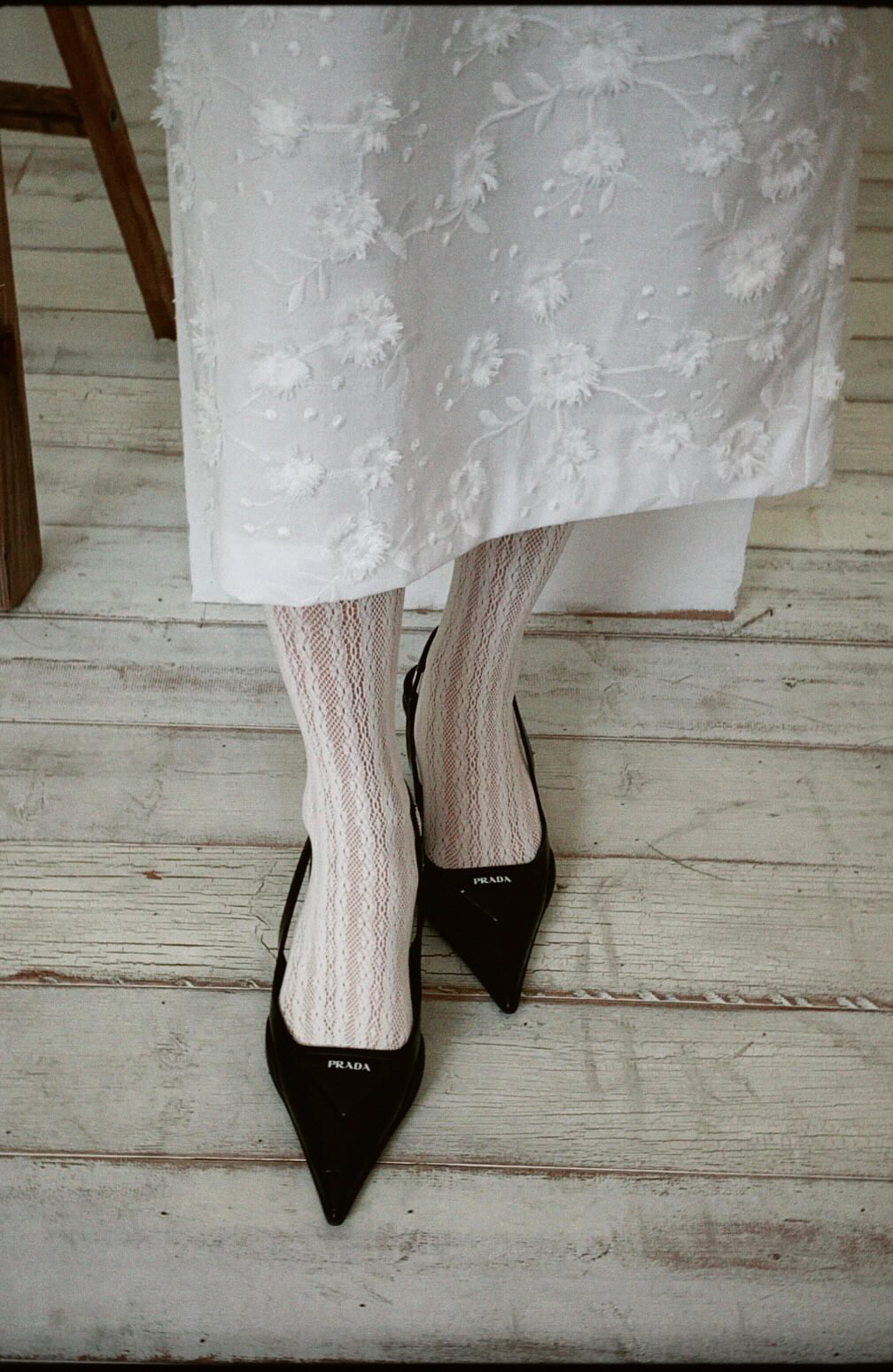 LACE STOCKINGS (IVORY)
