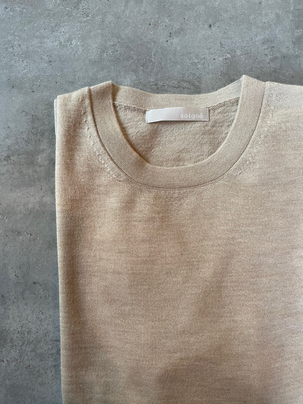 spring cashmere knit top