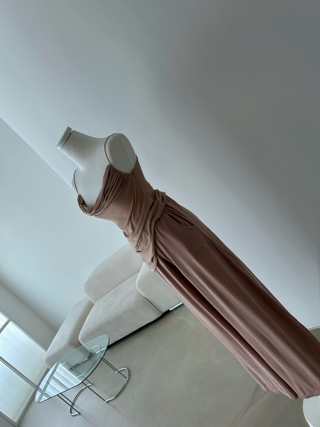 로라 셔링 드레이프 나시 / 볼레로 세트 SET (5color)