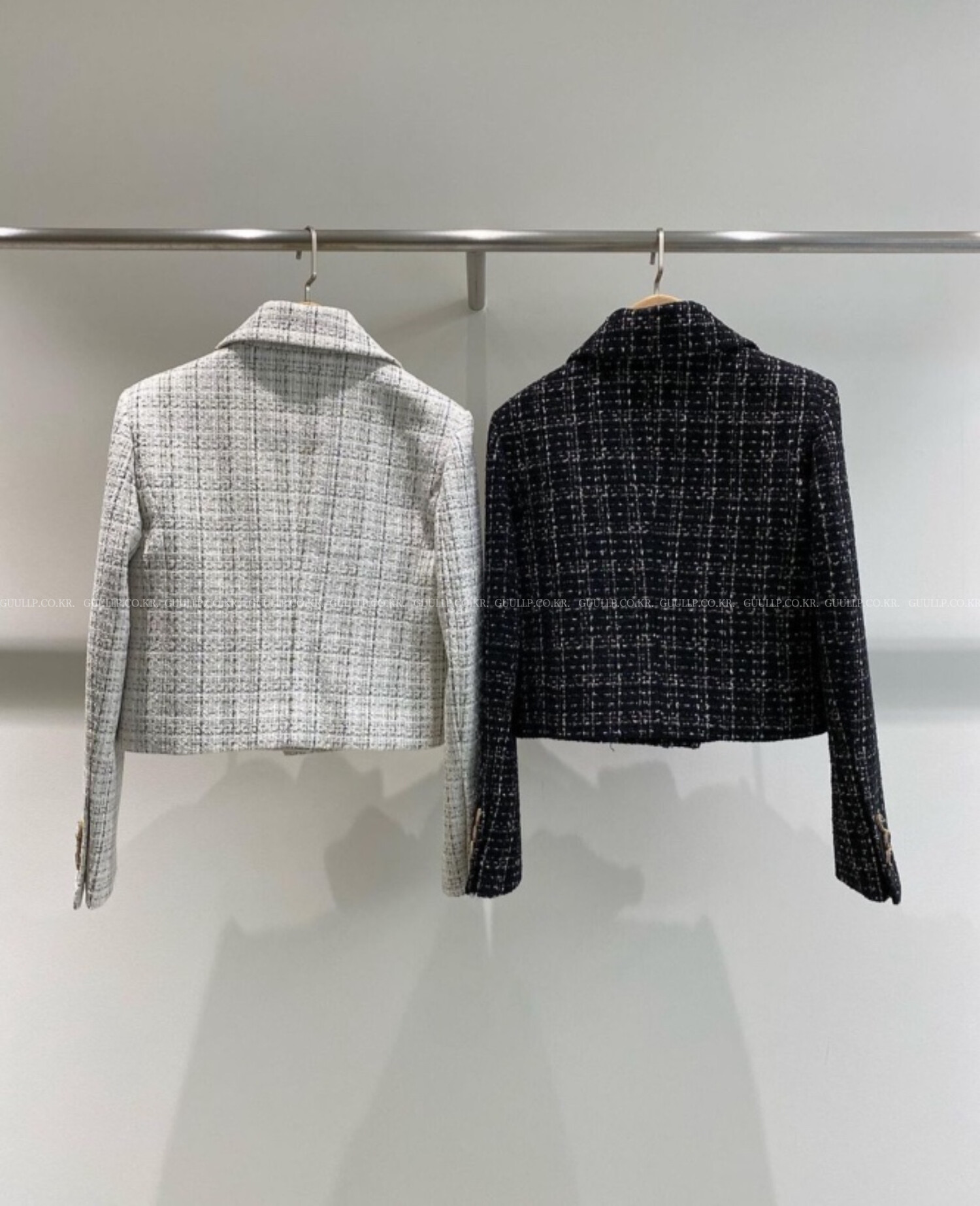 [exclusive] Andy tweed jacket 앤디 더블 트위드자켓 (2col)