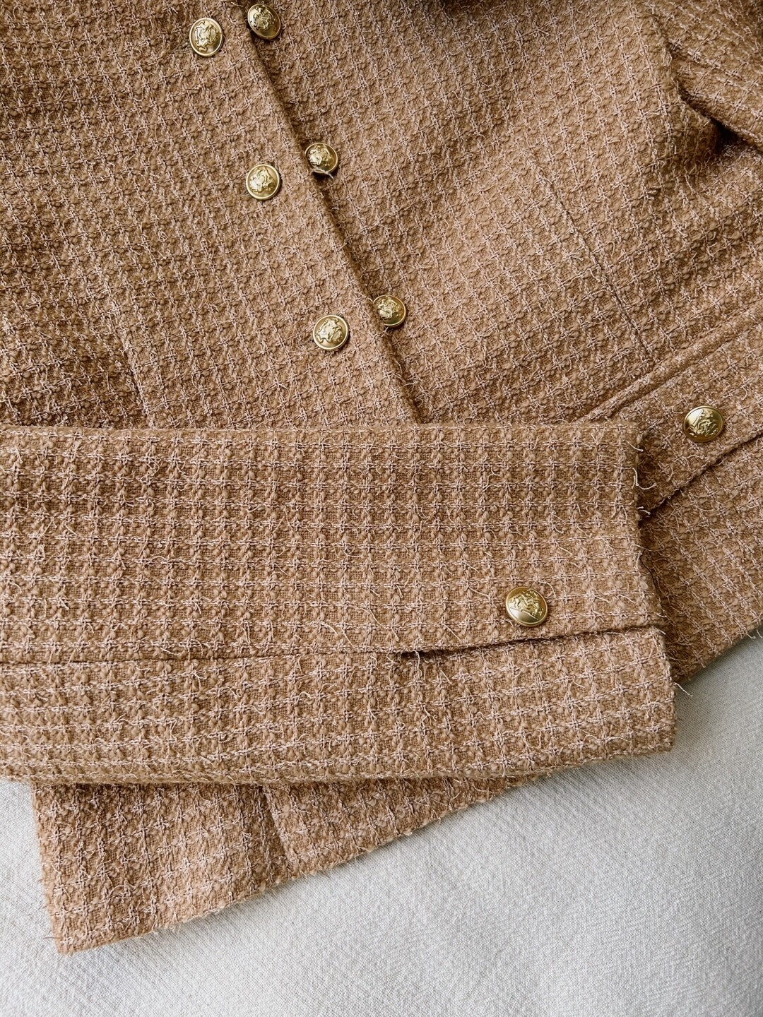 (high quality) 더블 트위드 자켓 JK (2col)