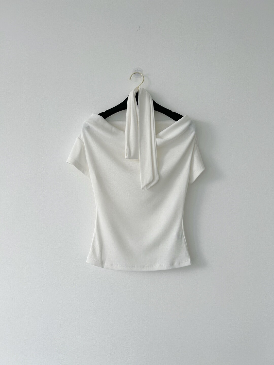 (quality line) 드레이프 반팔 타이 set (3col) 와이드 팬츠 세트