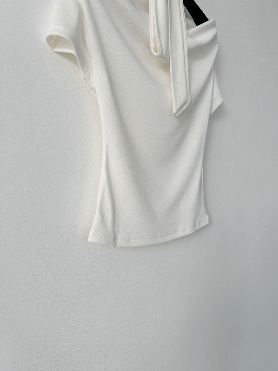 (quality line) 드레이프 반팔 타이 set (3col) 와이드 팬츠 세트