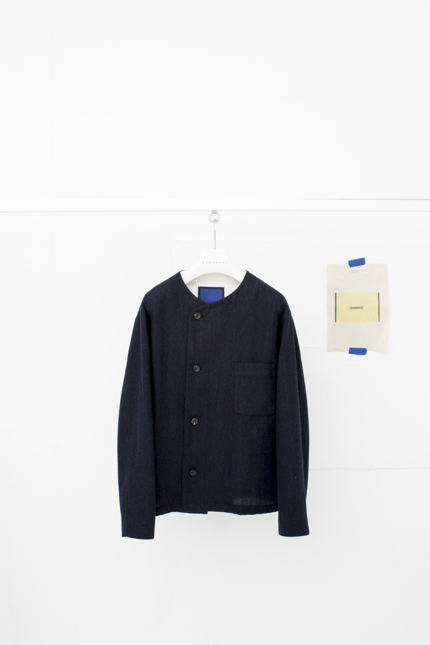 WASHED EASY WOOL JACKET