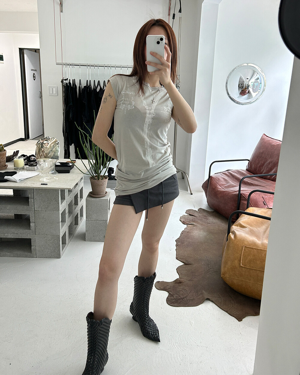 DIESEL fake zip up top