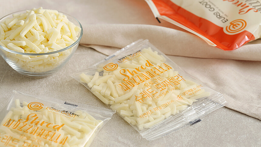 [유로구뜨] 슈레드 모짜렐라 피자치즈 70g X 4개 280g