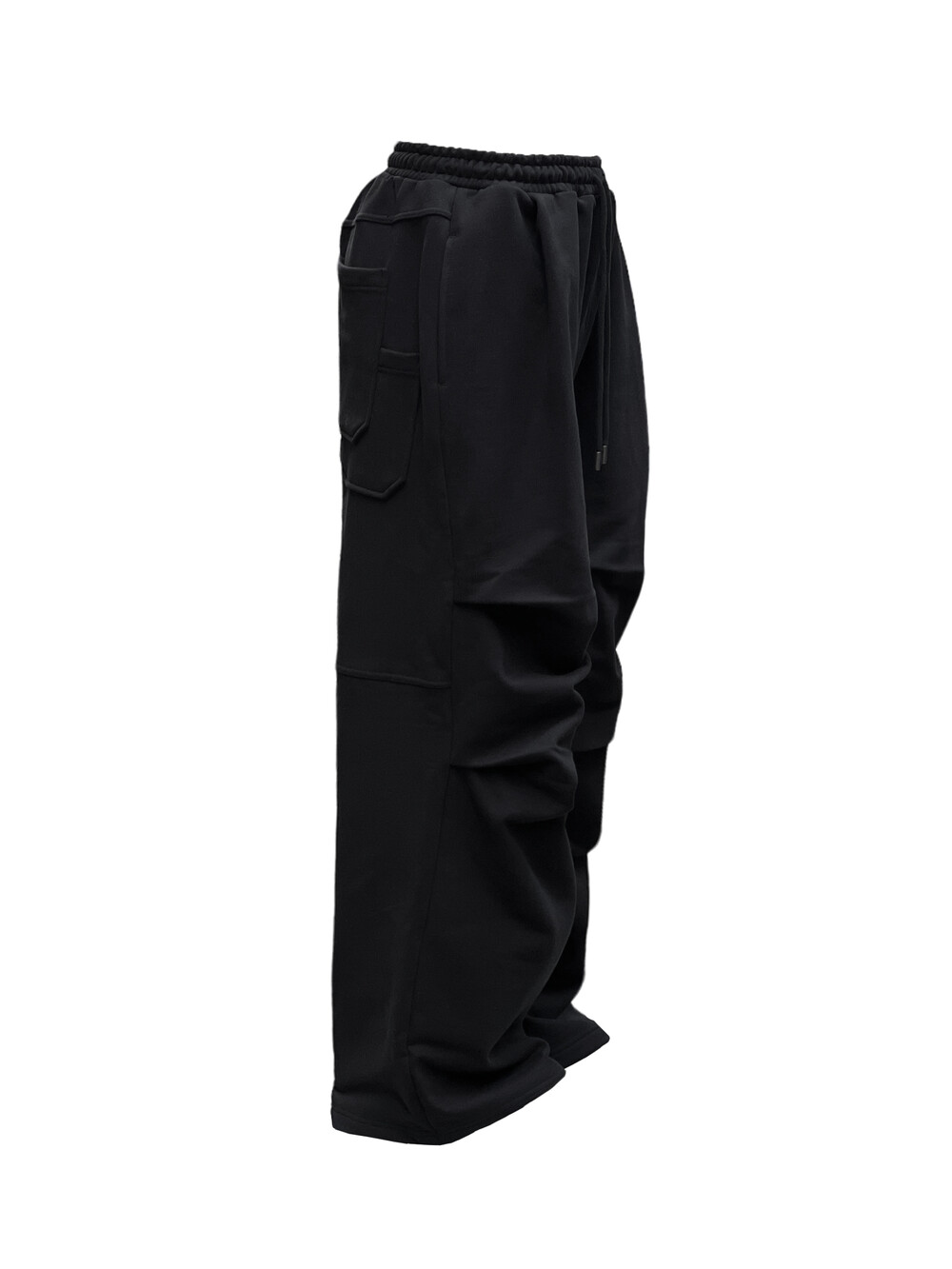 PIECE 037 DOUBLE POKET PARACHUTE SWEAT PANTS