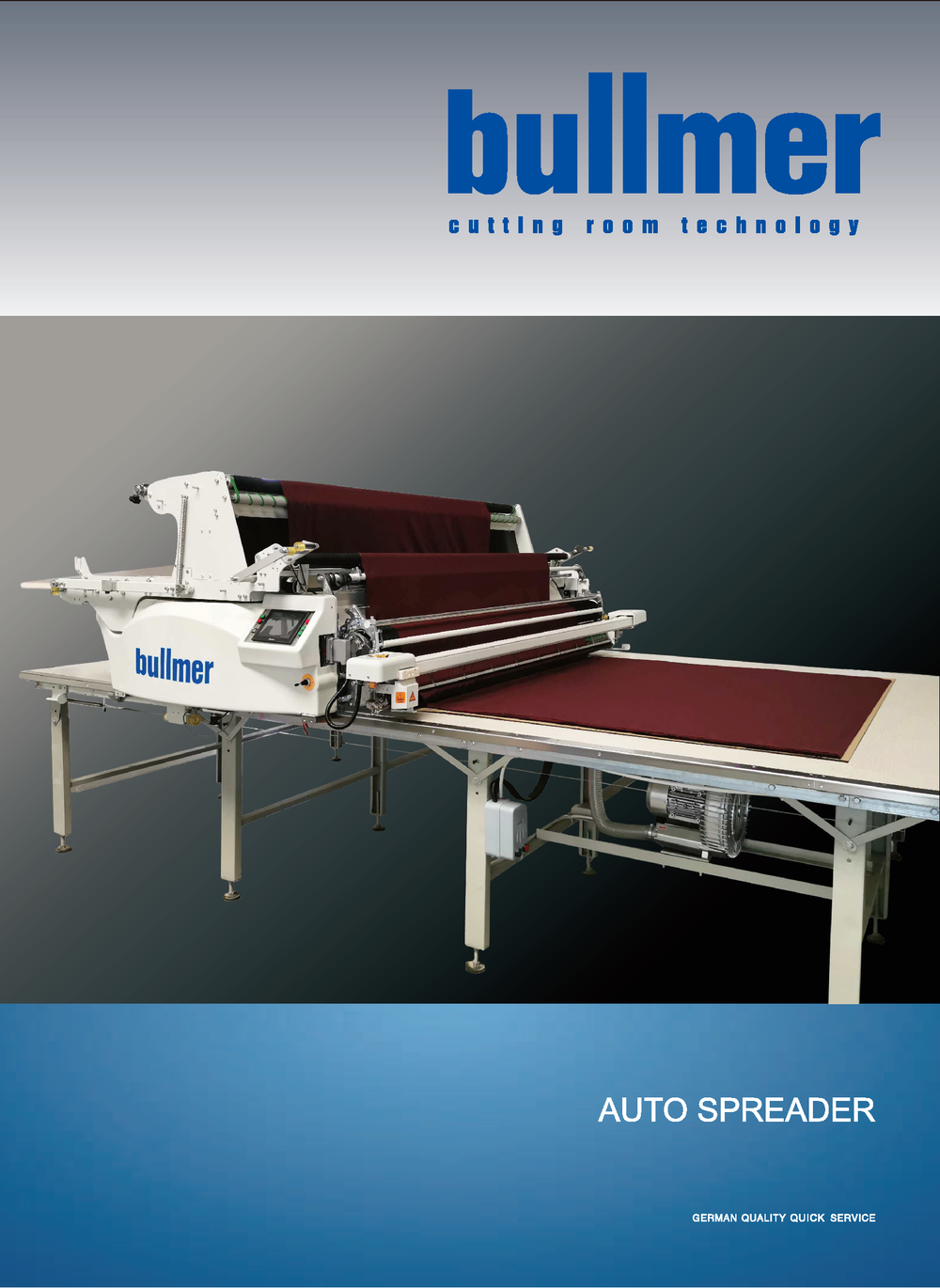 BULLMER AUTO SPREADER | 봉제산업용 첨단 장비 전문 업체