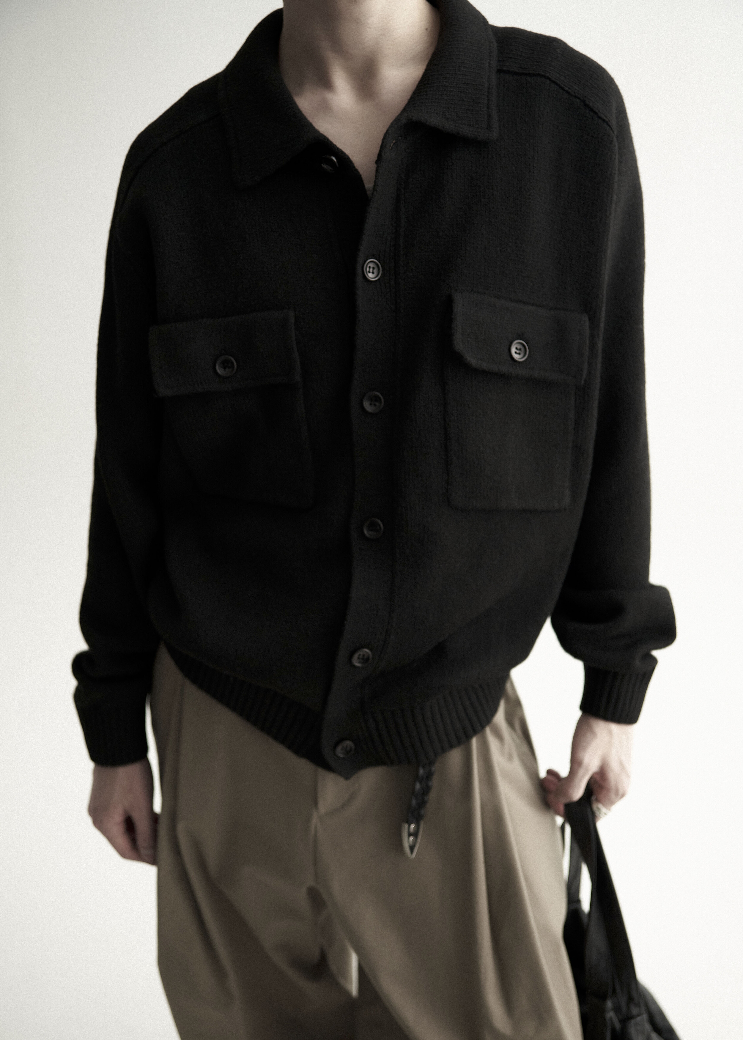 Raglan Collar Knit Cardigan (5 color)