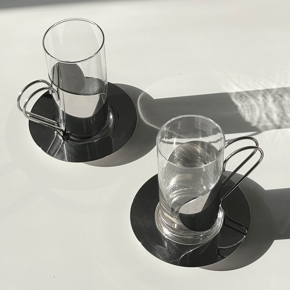 WMF Glass Set with Stainless Steel handle