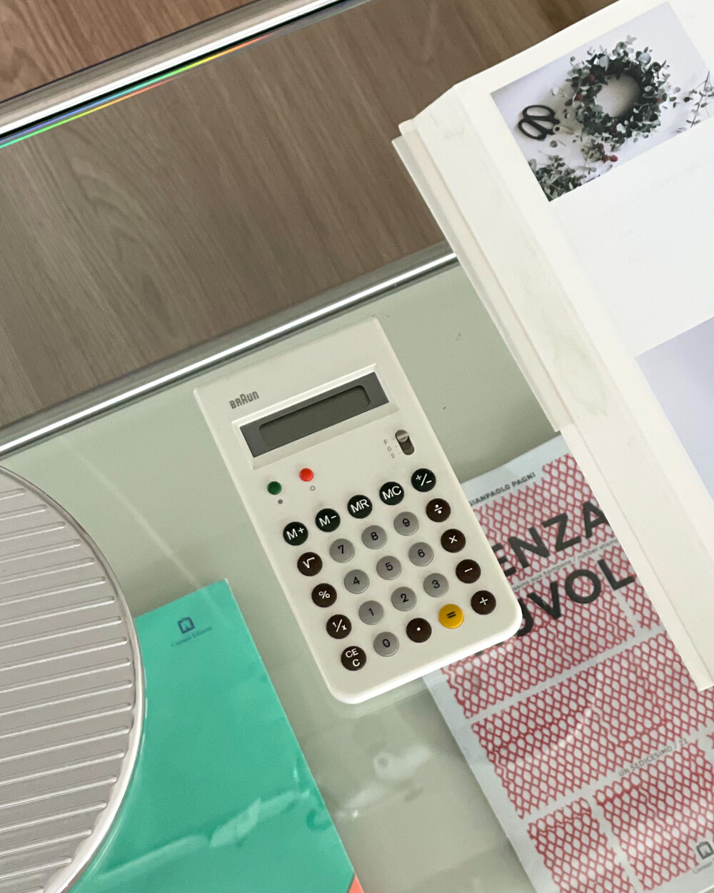 BRAUN Pocket Calculator 4835 ET55 / White