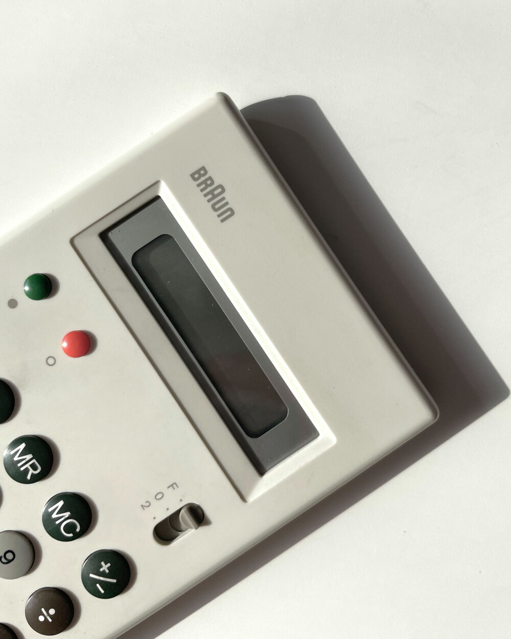 BRAUN Pocket Calculator 4835 ET55 / White