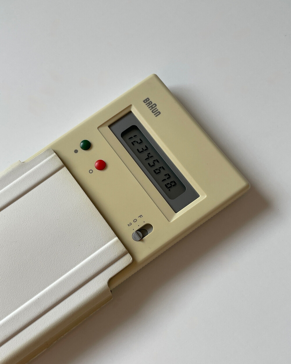 BRAUN Pocket Calculator 4835 ET55 / White