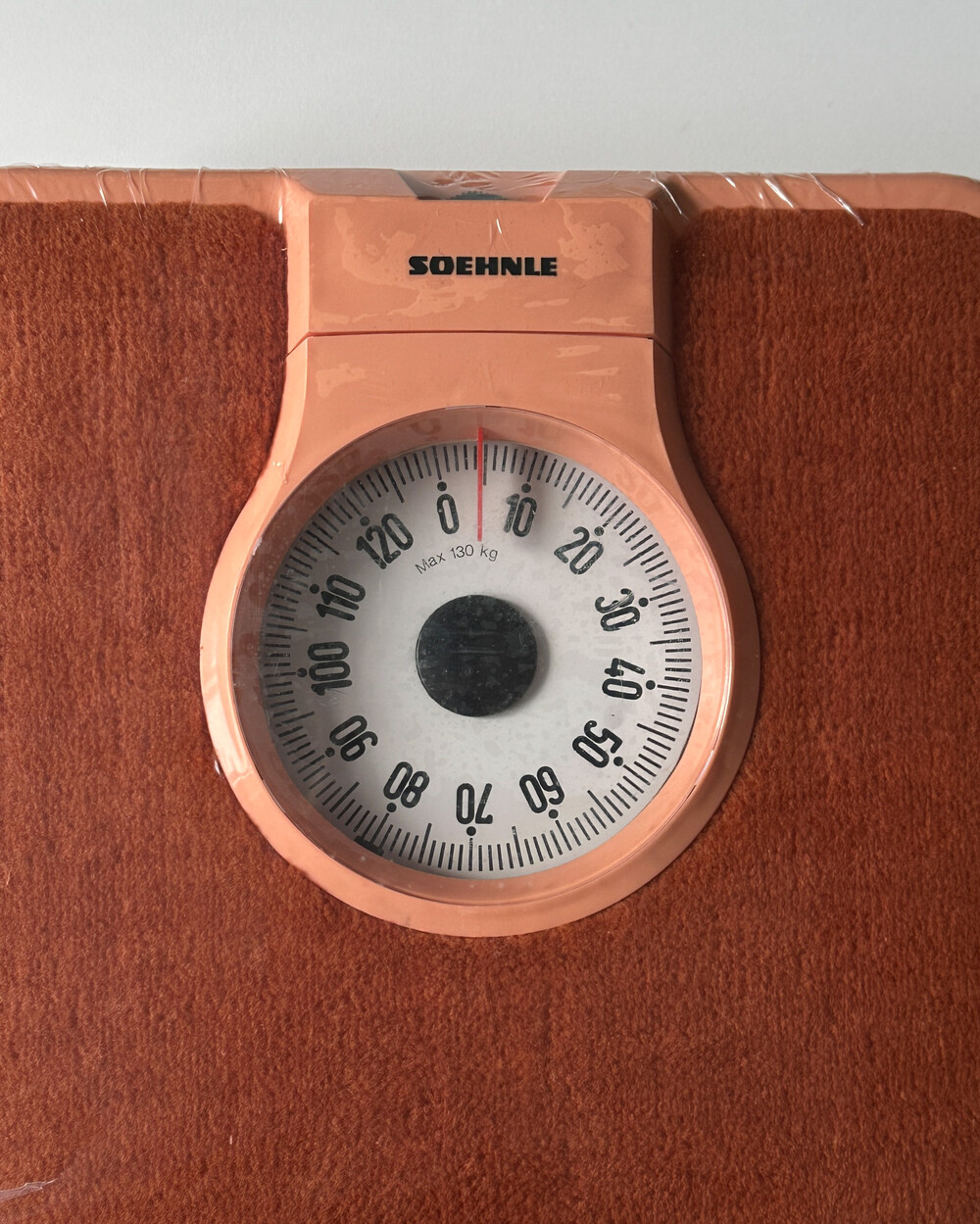 Vintage SOEHNLE Fluffy Orange Weight Scale