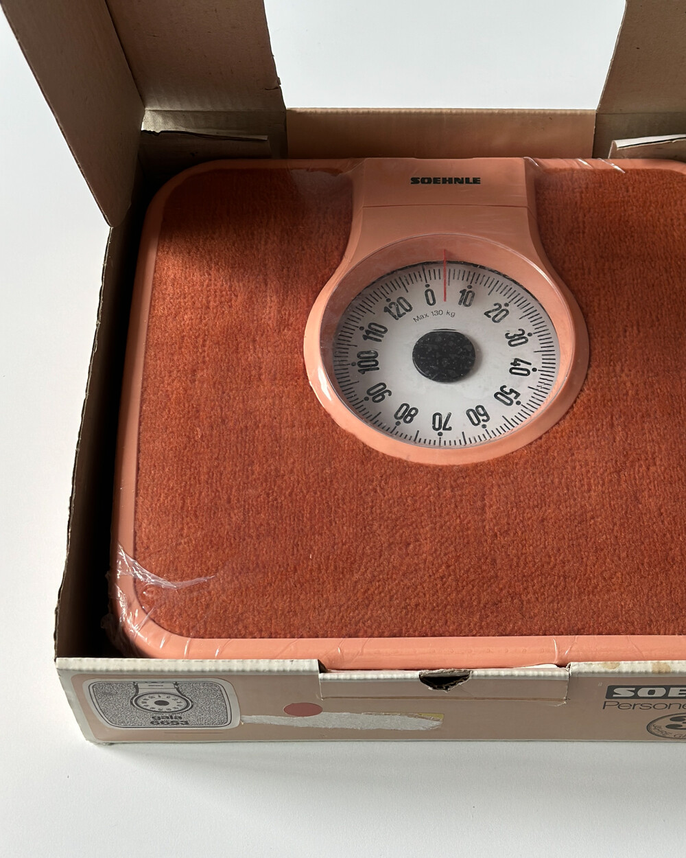 Vintage SOEHNLE Fluffy Orange Weight Scale
