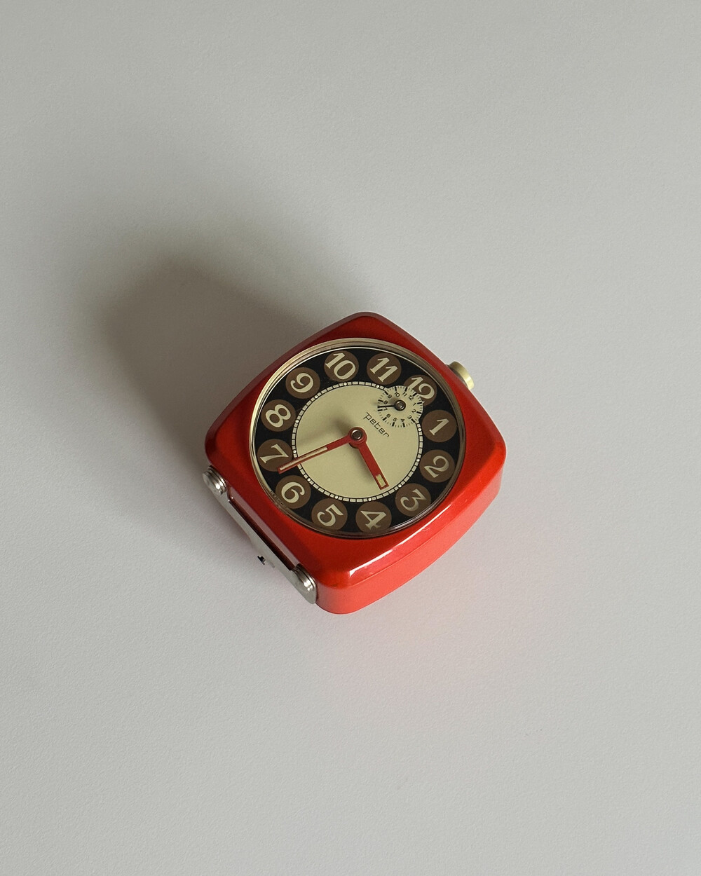 70s PETER Alarm Table Clock