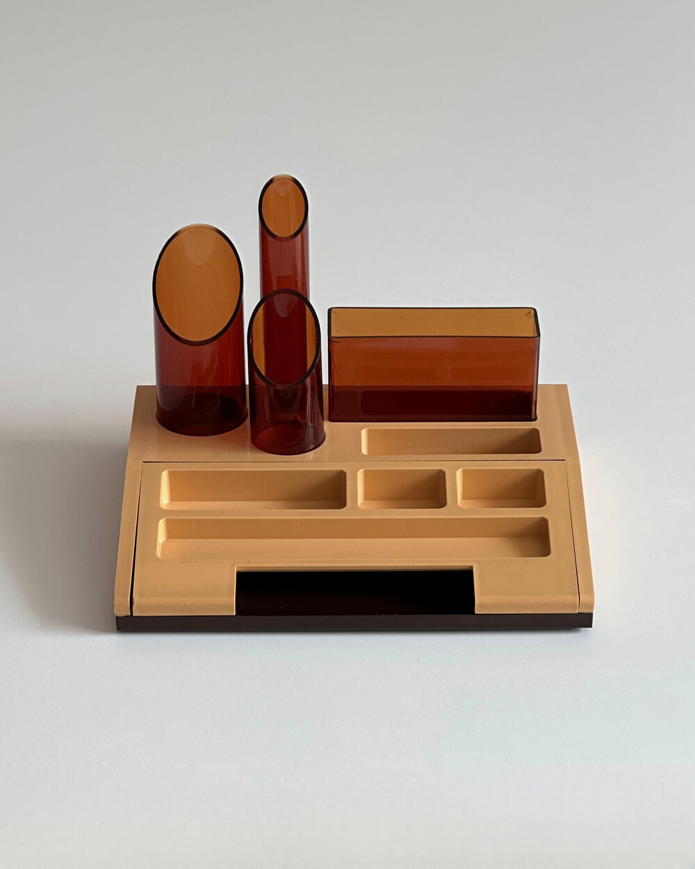 80s Vintage Desk Organizer