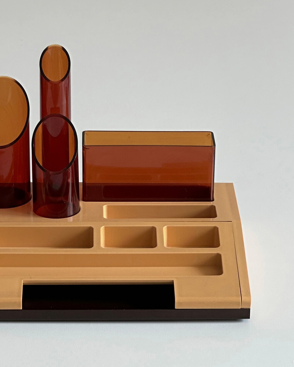 80s Vintage Desk Organizer