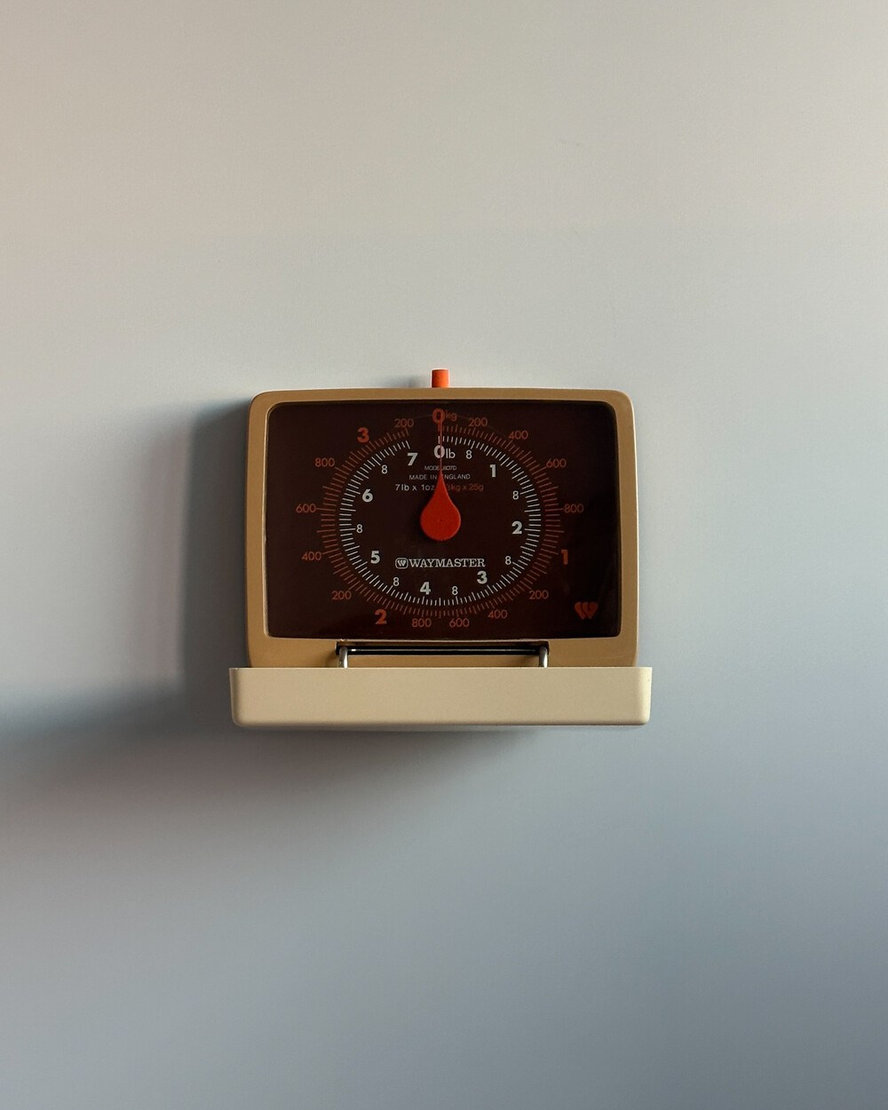 80s WAYMASTER Kitchen Wall Scale