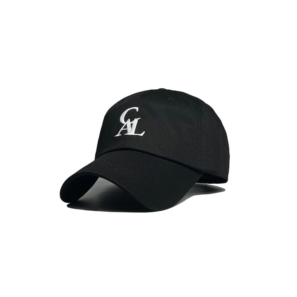 Signature logo ball cap - black