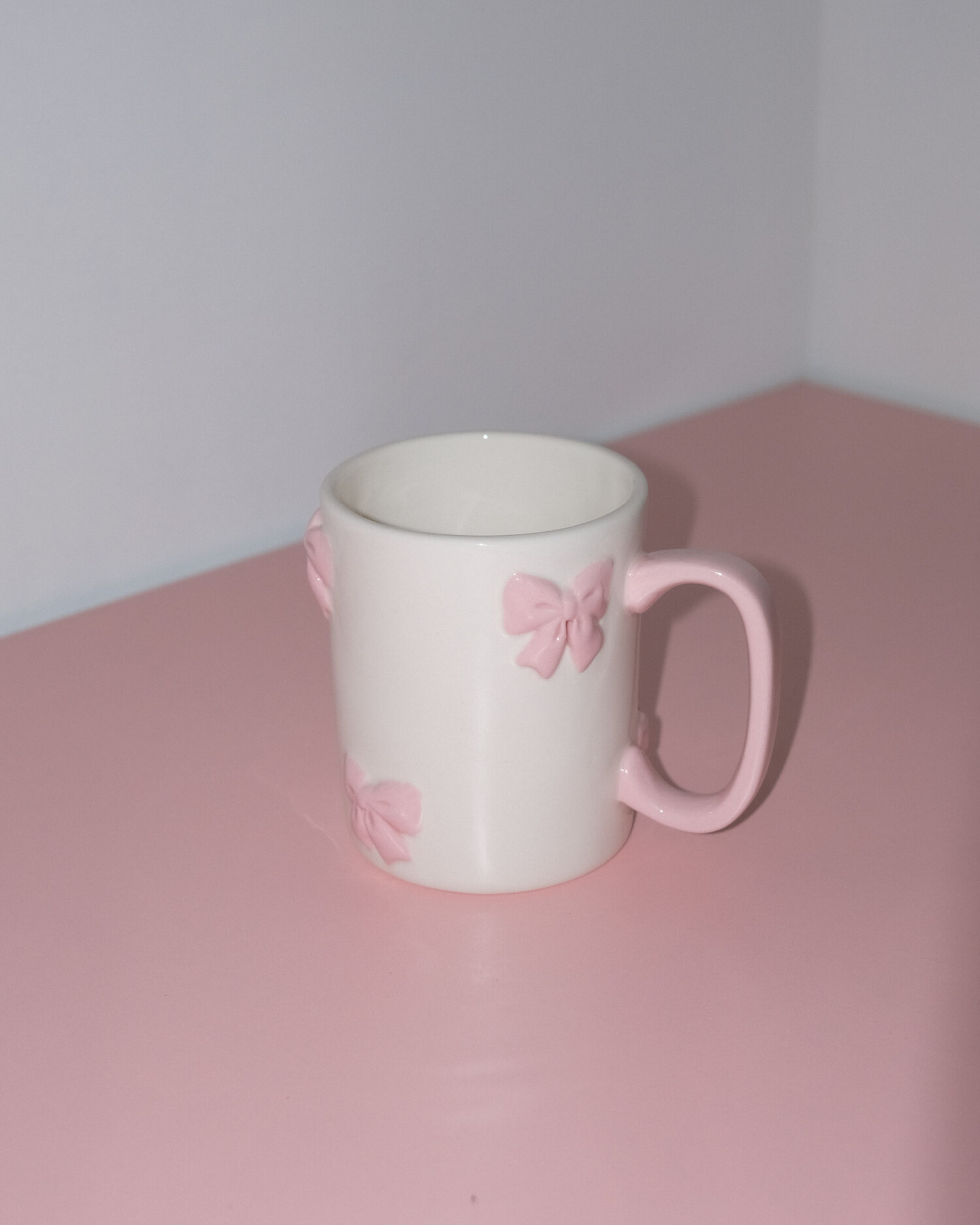 ribbon mug (pink)