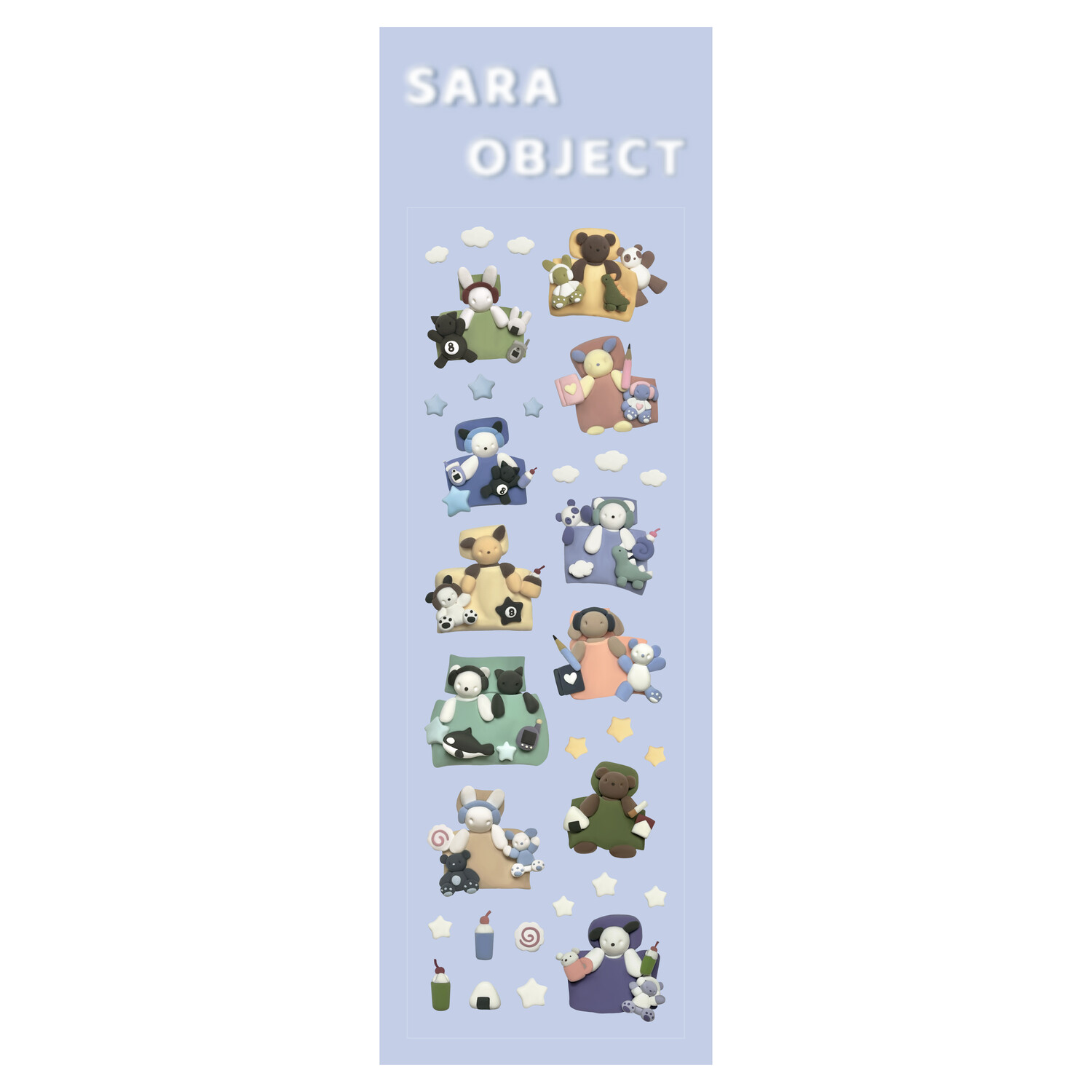 sara object sticker_ 한가로운 낮잠 시간꒰ ᵕ༚ᵕ꒱Zz