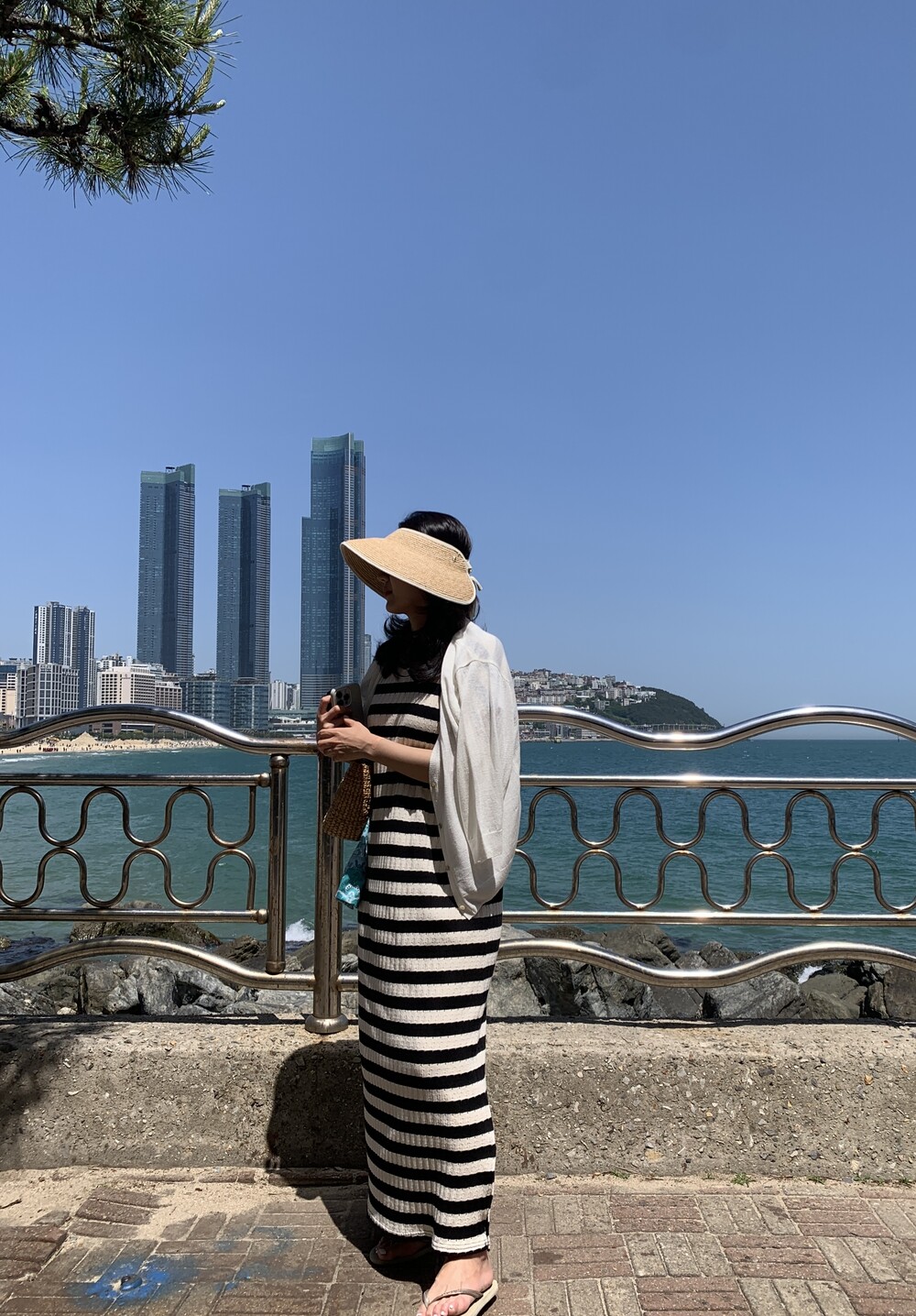 linen basic cardigan (3color)