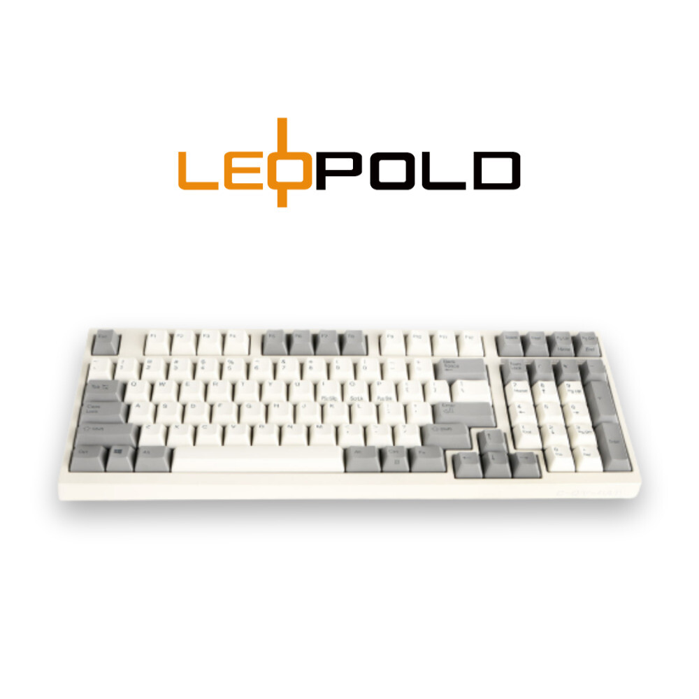 레오폴드 FC980C 화이트 토프레 무접점 키보드 - 균등키압 45g