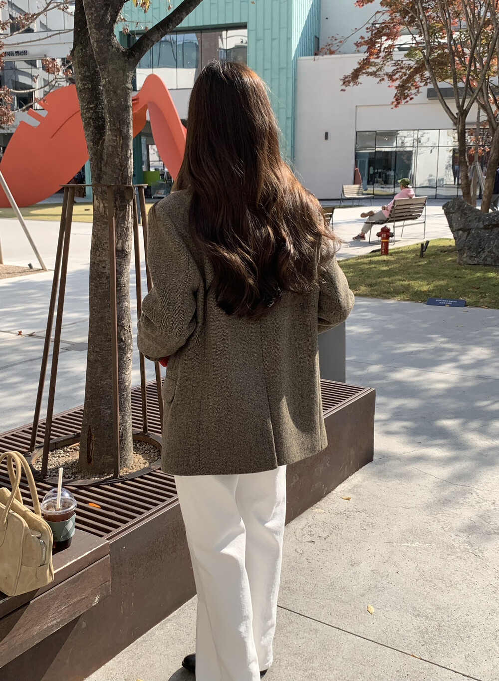 PREMIUM HERRINGBONE WOOL JACKET