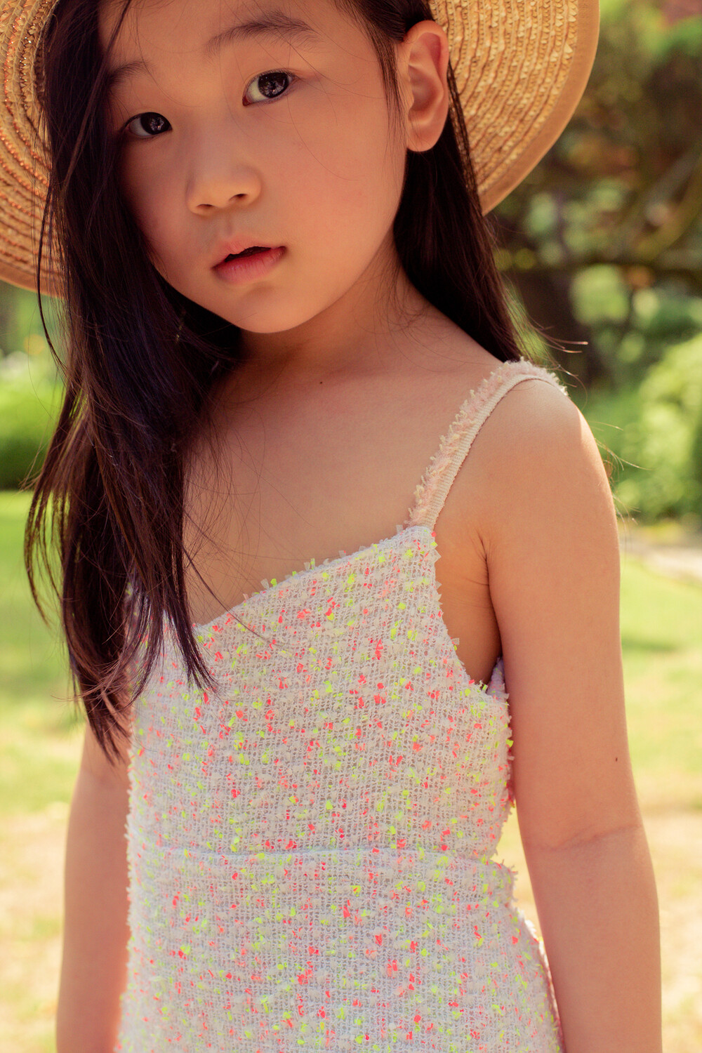 Cut out Neon Dress