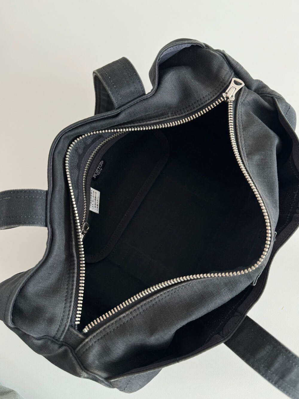 Porter canvas boston bag