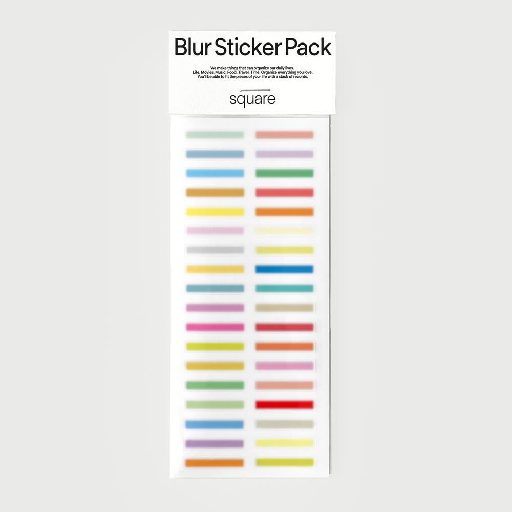 blur sticker pack