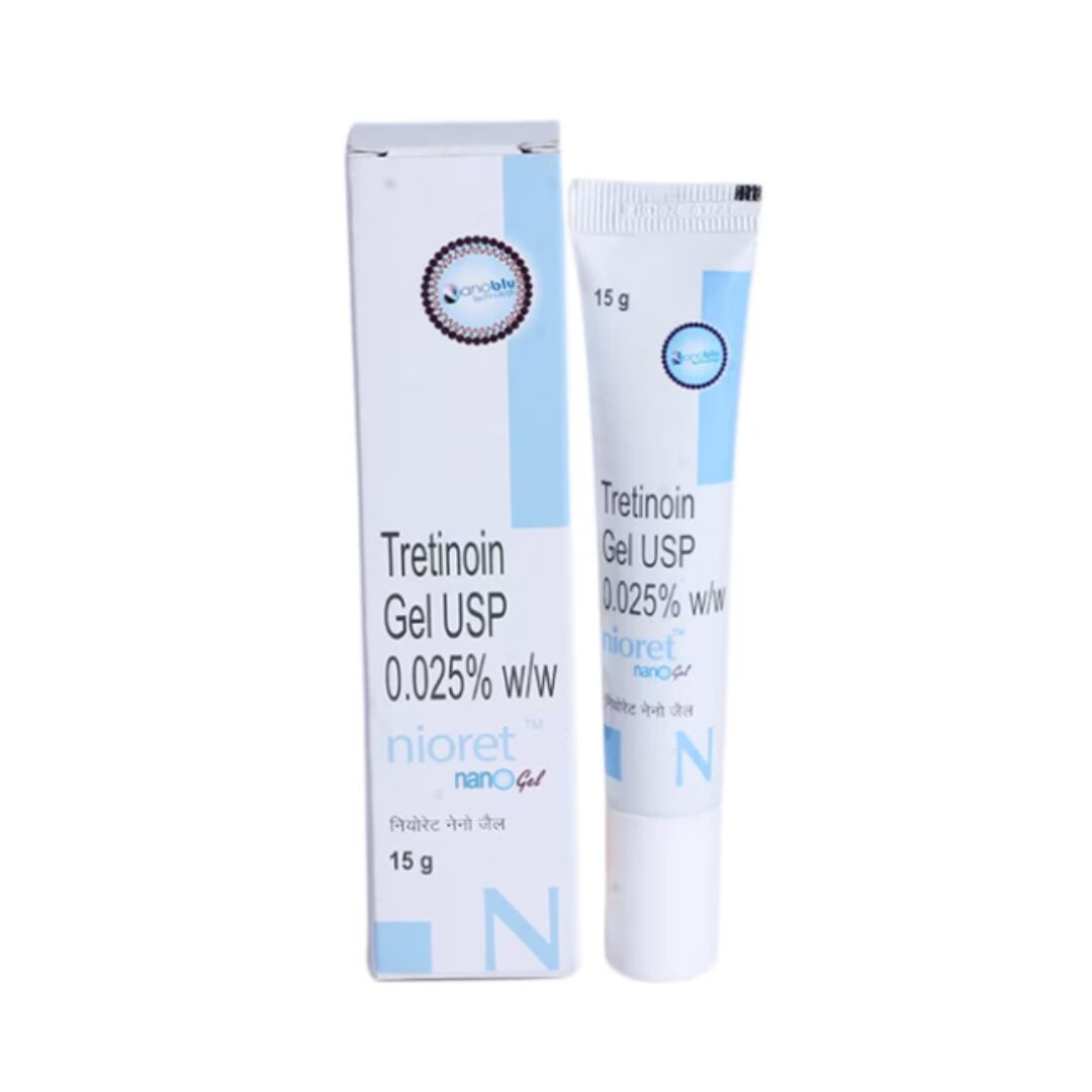 ⭐트레티노인⭐ Nioret 나노젤 0.025% 15g [Nioret Tretinoin Gel 0.025%]
