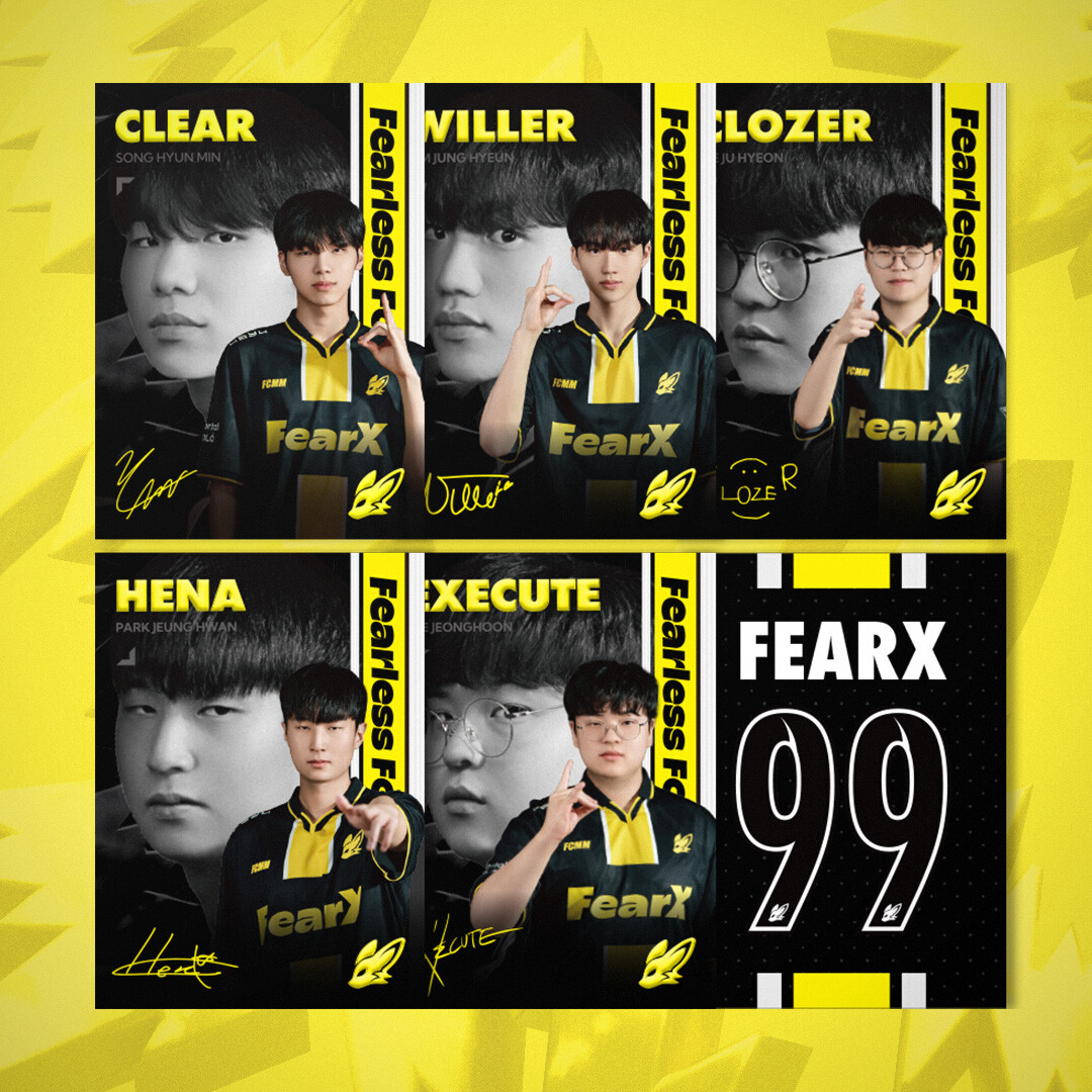 FearX Sports Cards: 24 LCK Spring