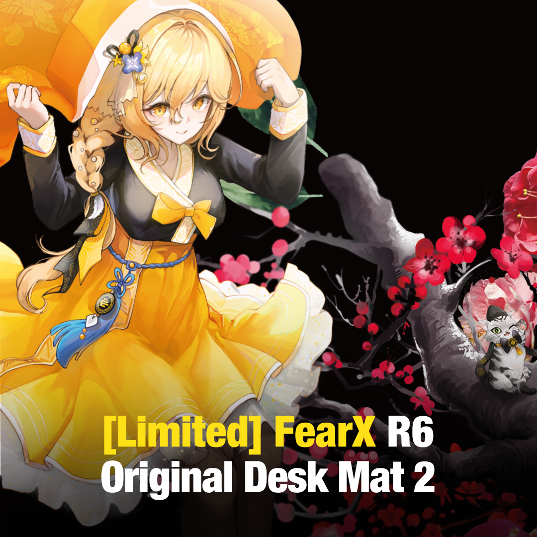 [Limited] FearX R6 Original Desk Mat #2