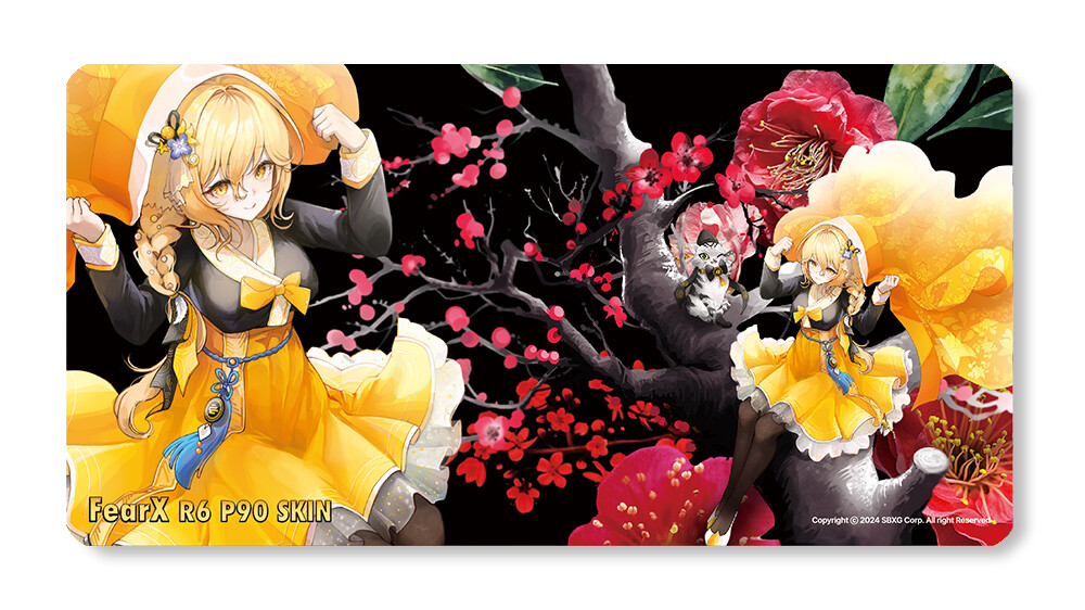 [Limited] FearX R6 Original Desk Mat #2