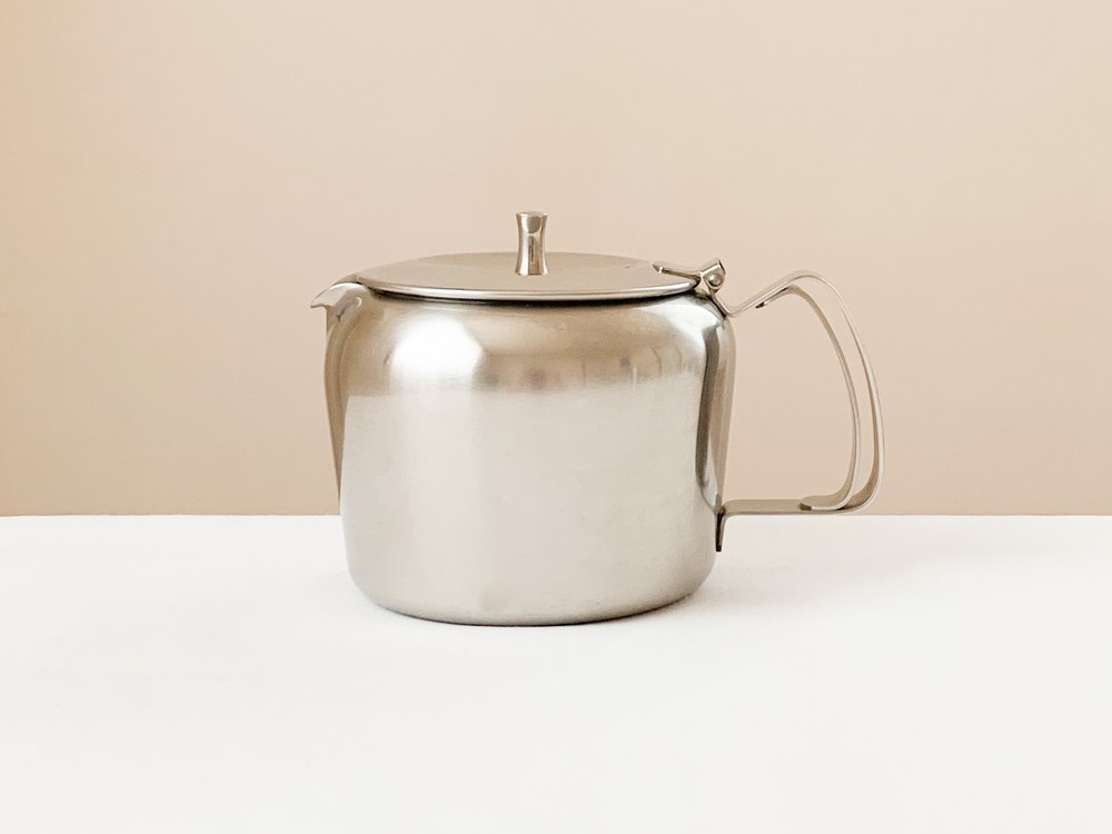 1970s old hall stainless steel tea set