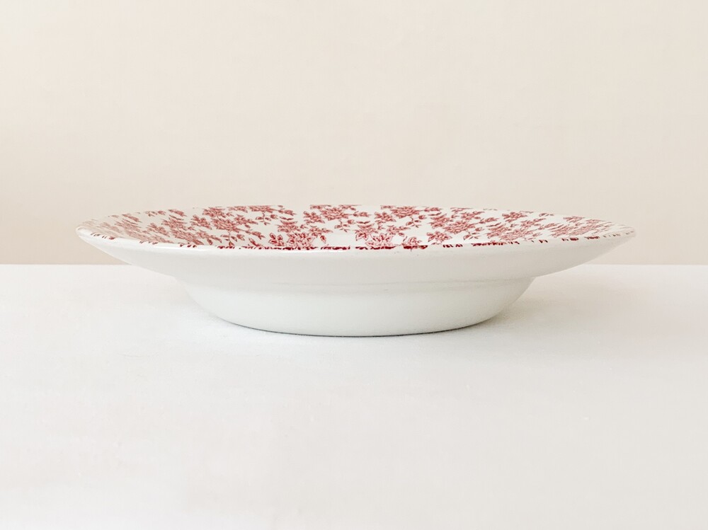 1960s broadhurst winter rose soup dish