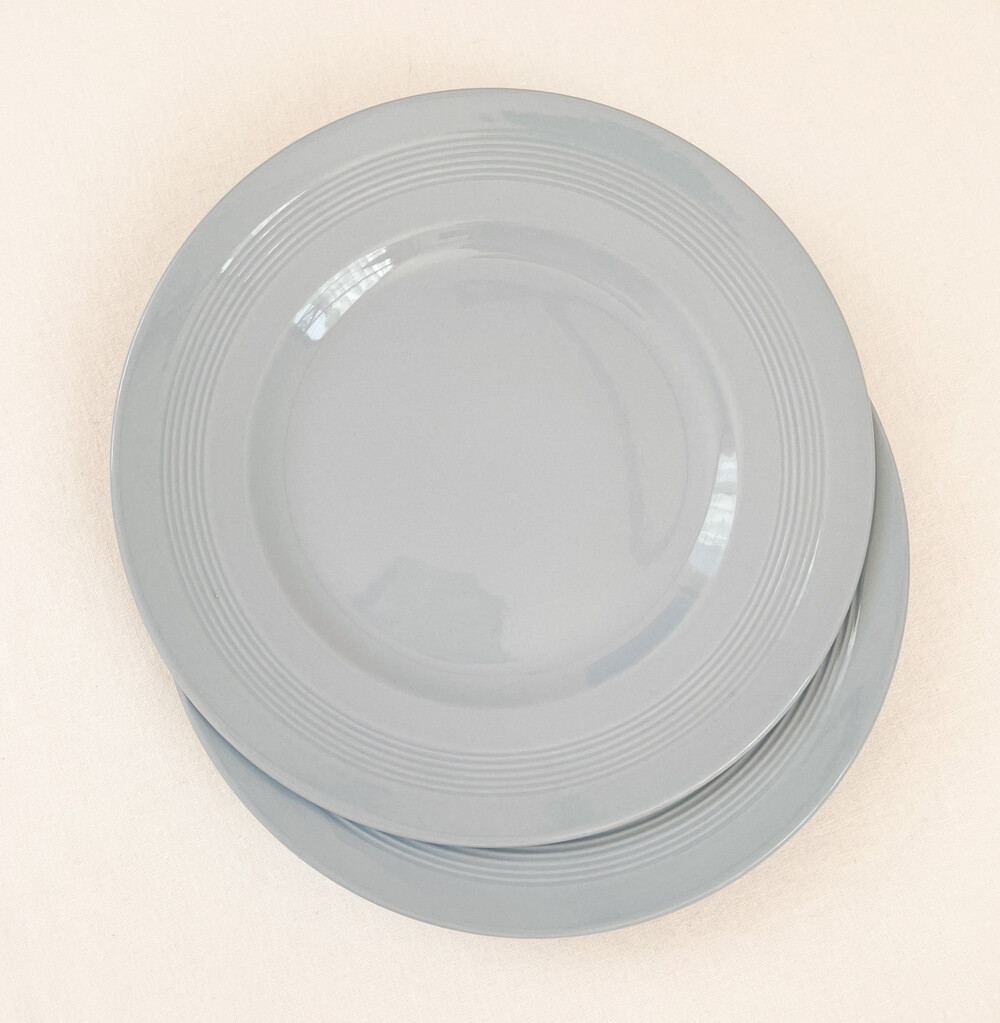 1940s woodsware dinner plate