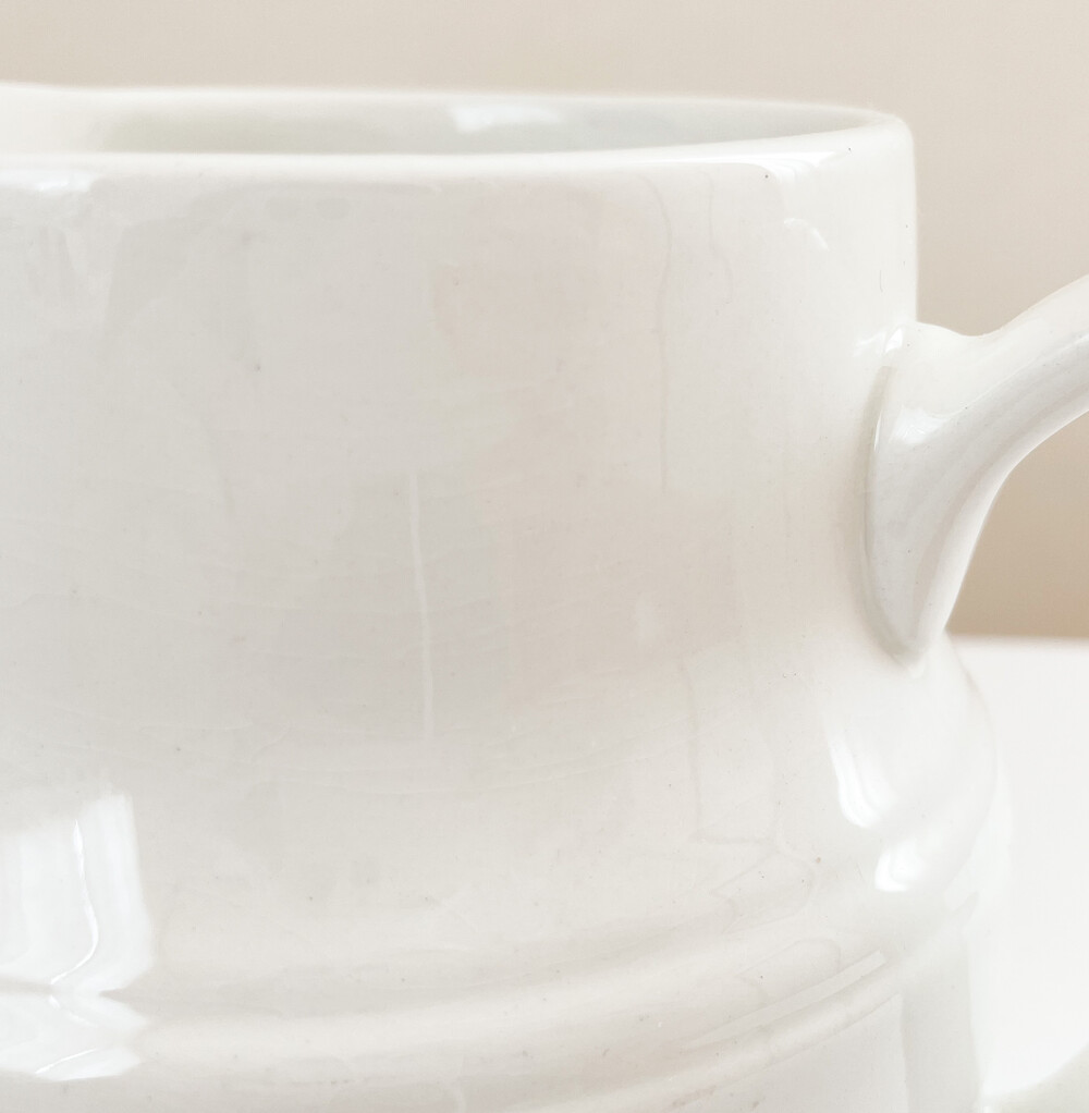 1960s english white water jug