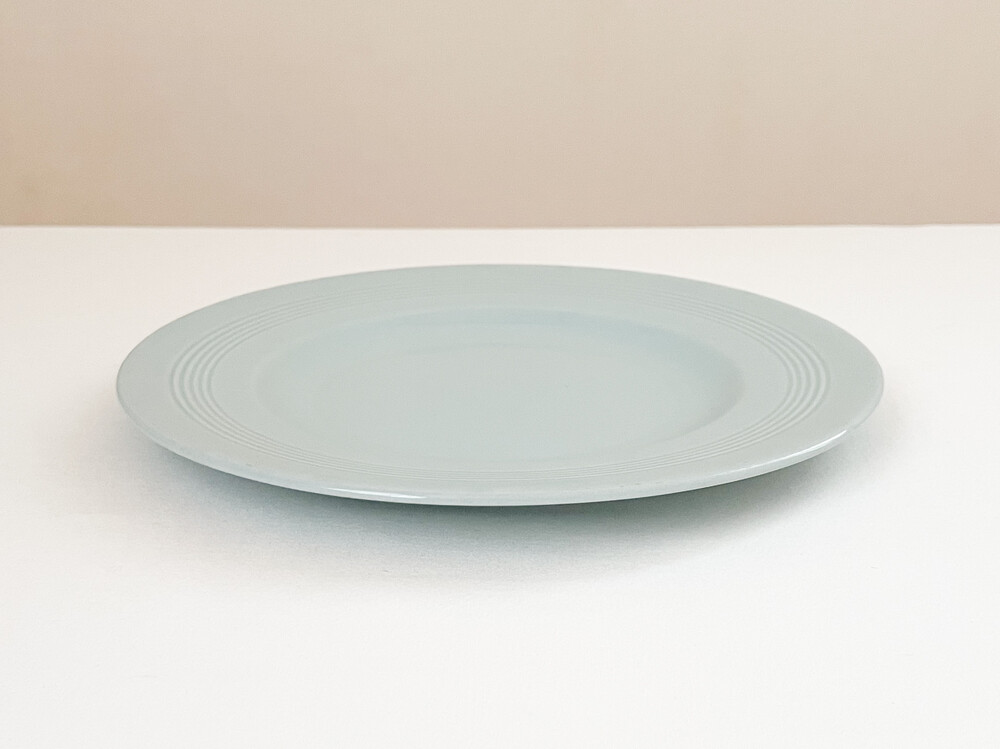 1940s woodsware pale emerald plates