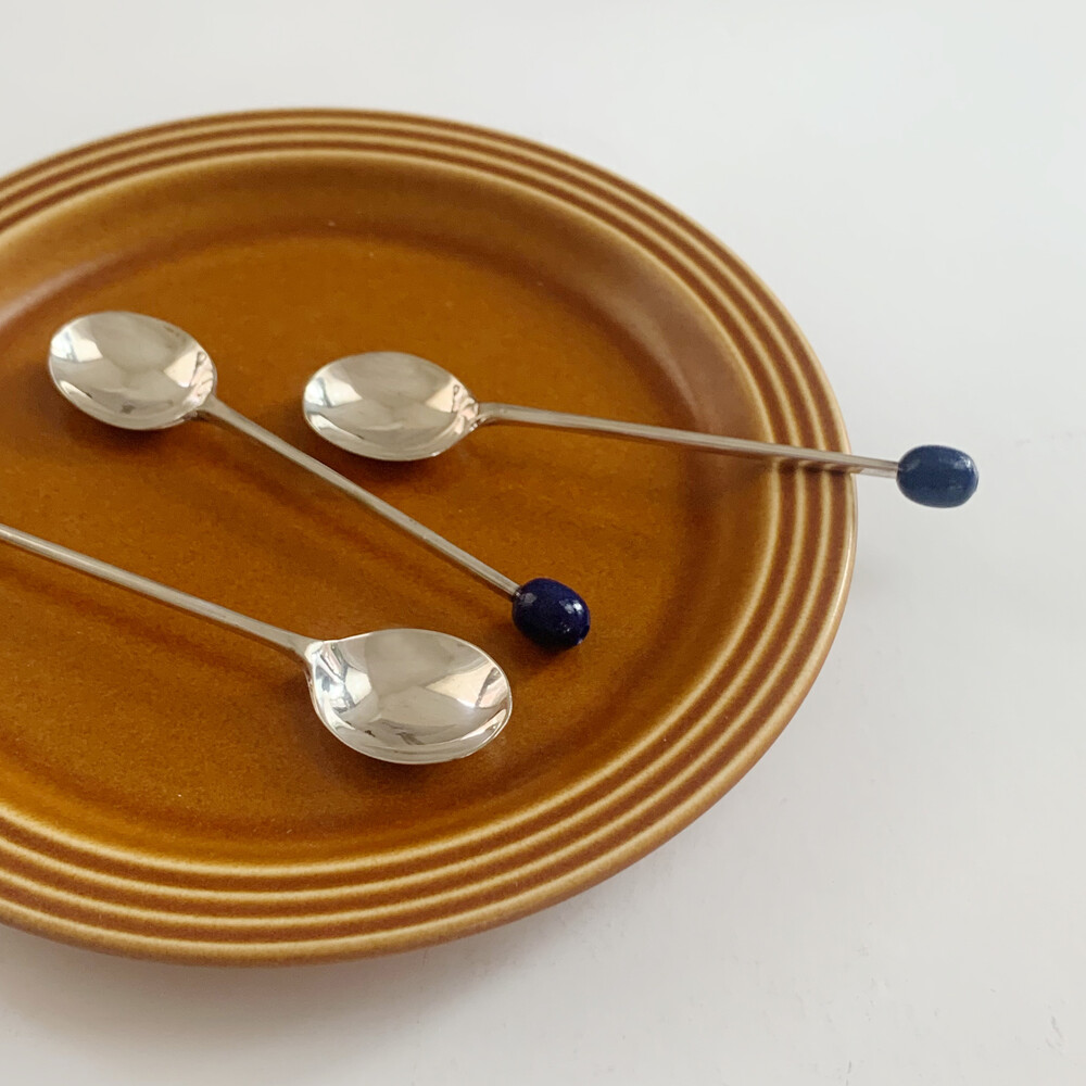 1970s EPNS silver plated bean spoon