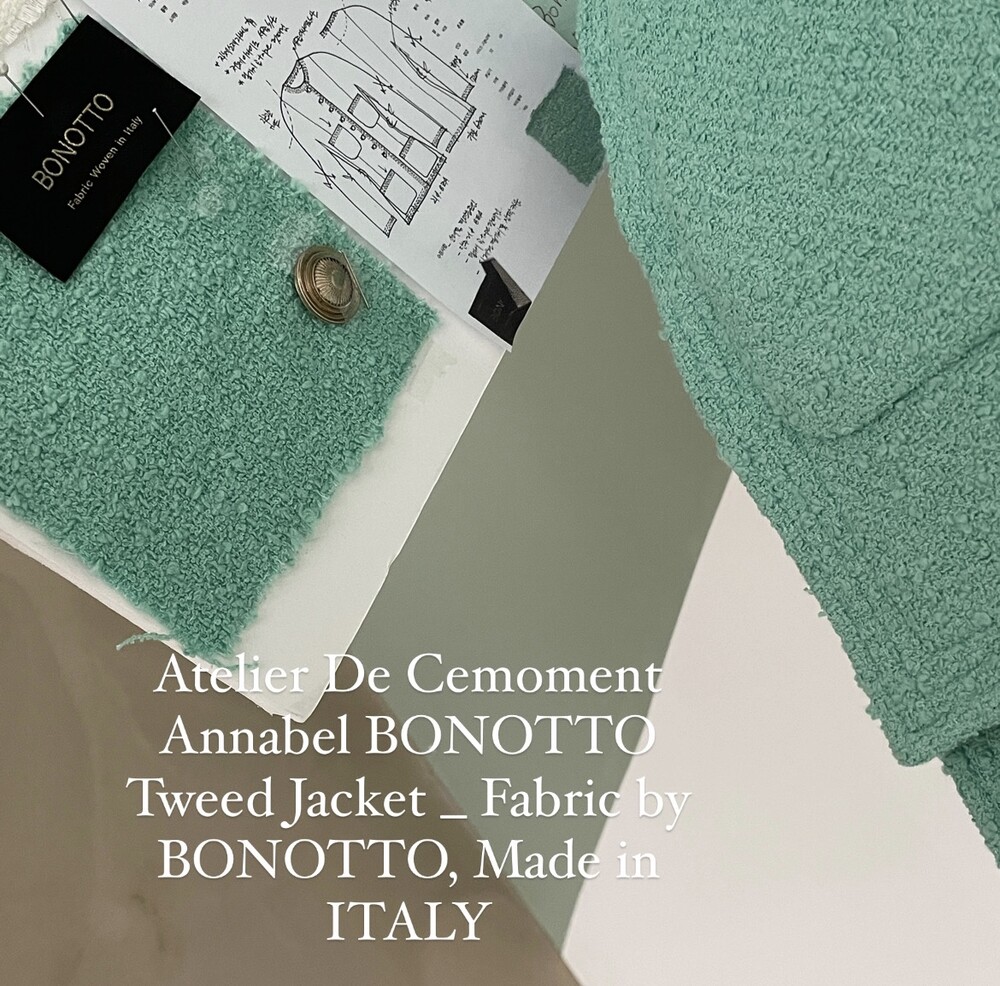 Atelier De Cemoment Annabel BONOTTO Tweed Jacket _ Fabric by BONOTTO ...