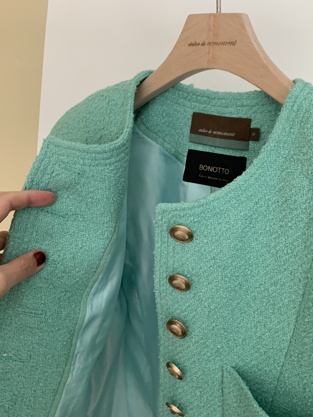 Atelier De Cemoment Annabel BONOTTO Tweed Jacket _ Fabric by BONOTTO ...