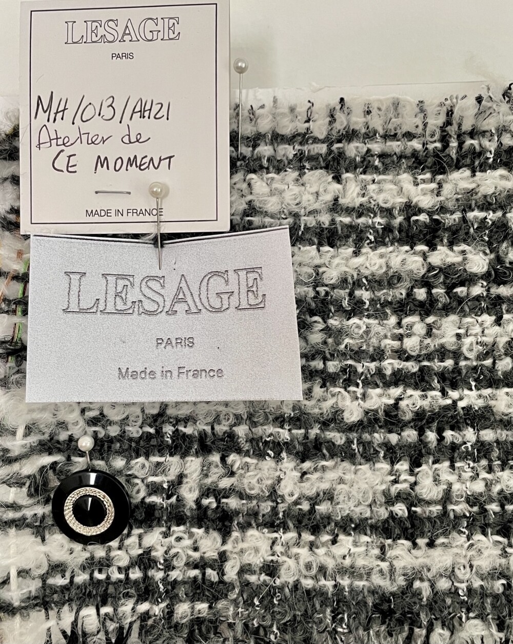 Atelier De Cemoment Morgan LESAGE Tweed Jacket _ Fabric by LESAGE, Made ...