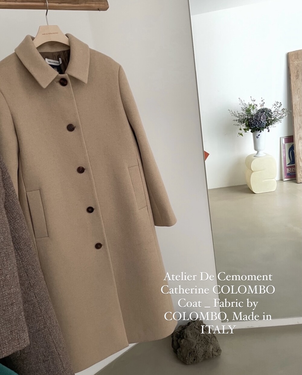 Atelier De Cemoment Catherine COLOMBO Coat _ Fabric by COLOMBO, Made in ...