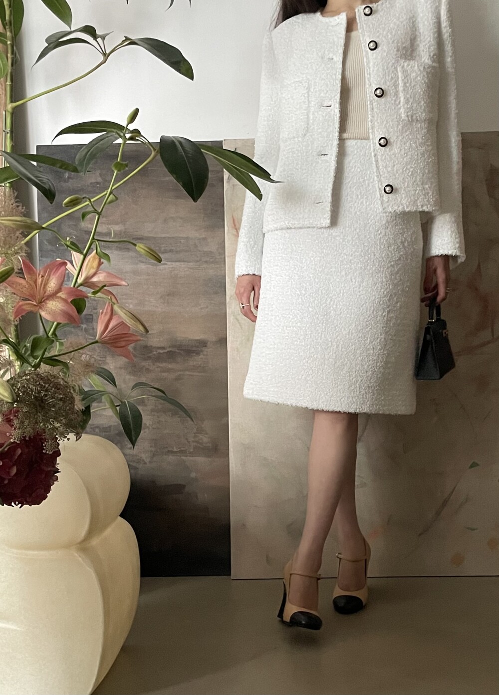 Atelier De Cemoment Lydia LESAGE Tweed Jacket _ Fabric by LESAGE, Made ...